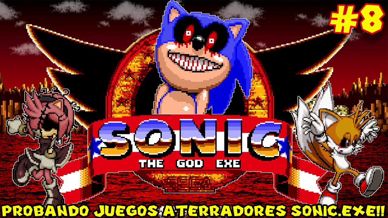 Sonic EXE está de REGRESO !! - Probando Videojuegos Aterradores Sonic ...