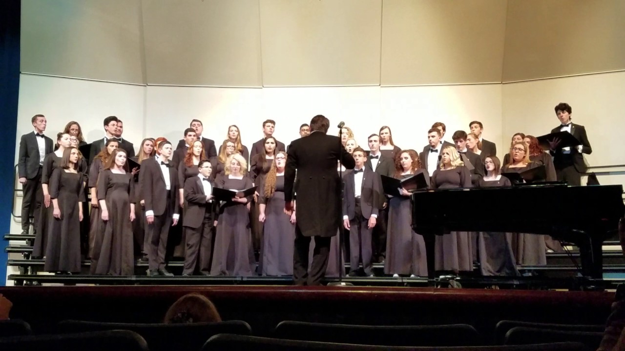 ESM Senior High School CONCERT CHOIR Spring 2017 - YouTube
