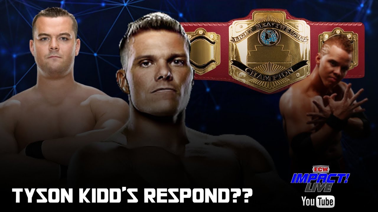 Tyson Kidd's Respond to The Title Match with Amazing Red?? | ECW IMPACT ...