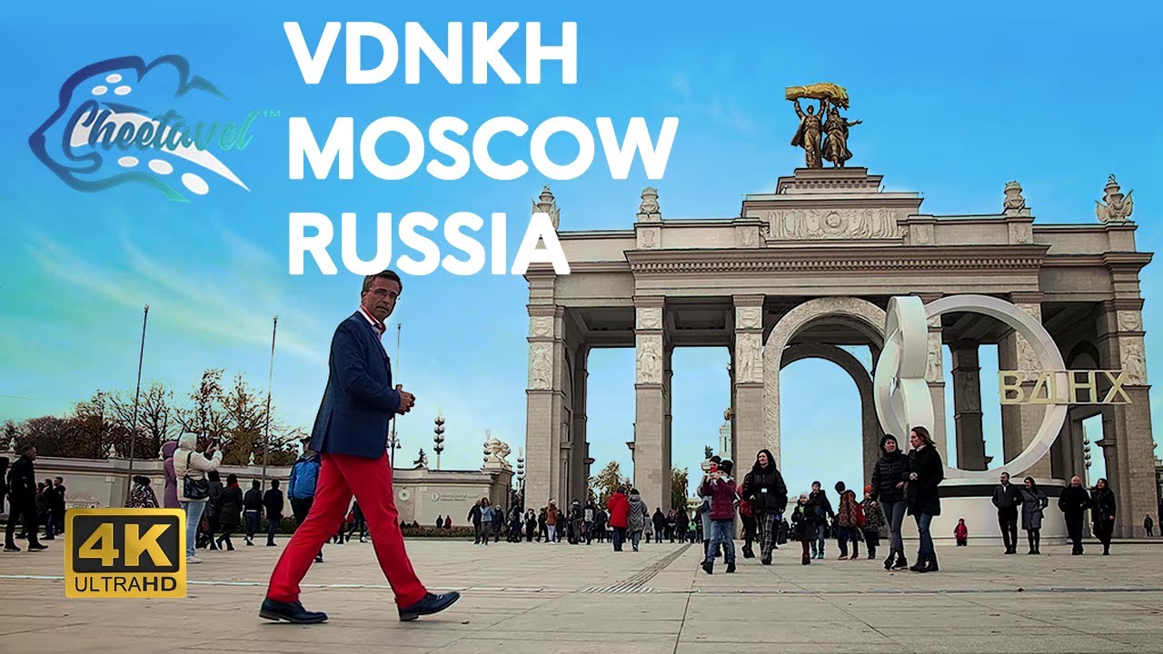 [4K] Travel to Moscow of Russia and Explore VDNKH with Michael as Your ...