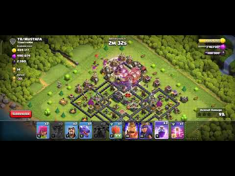 clash of clans official games attack