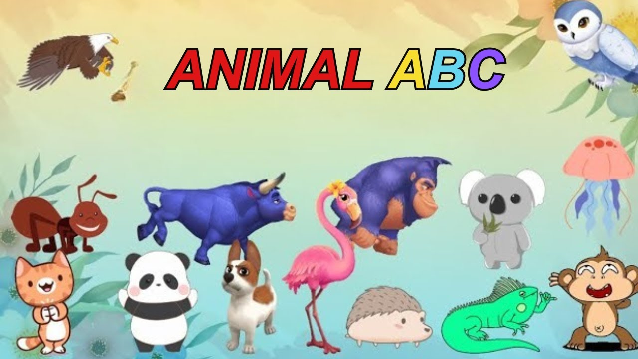 ABC Animal World Song | Alphabet Animals Song for Kids - YouTube