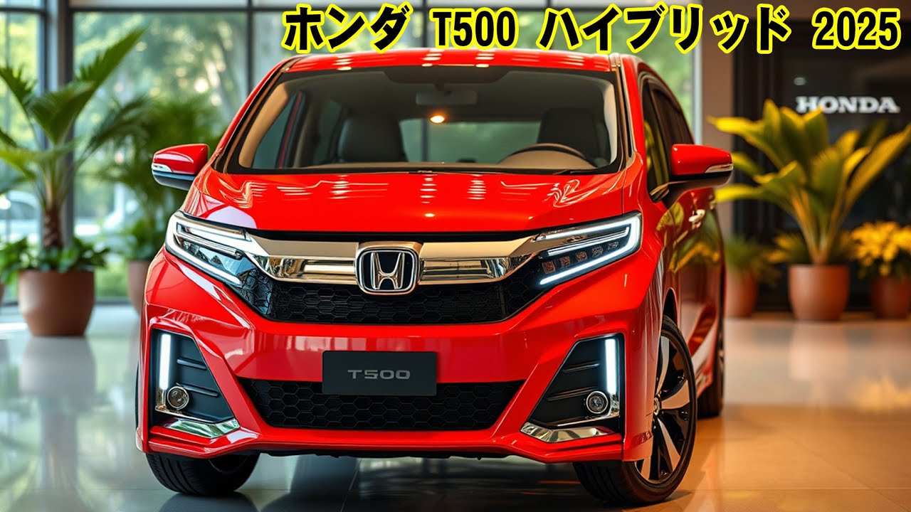 ホンダT500ハイブリッド2025年モデル徹底レビュー！燃費抜群のミニバン！ - YouTube
