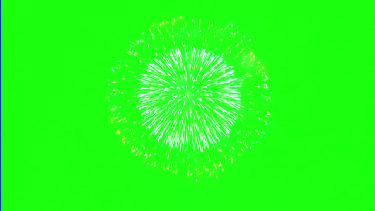 HD Greenscreen Fireworks - YouTube