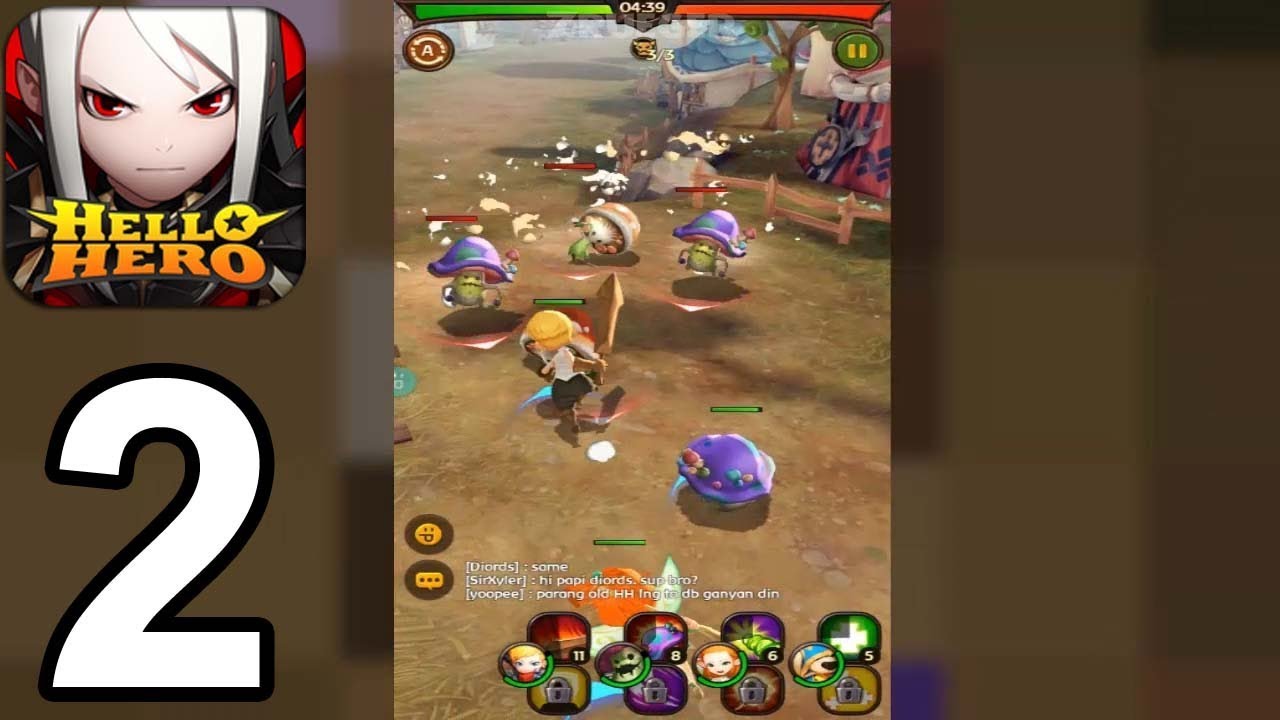 Hello Hero: Epic Battle Gameplay Walkthrough Part 2 (Android IOS) - YouTube