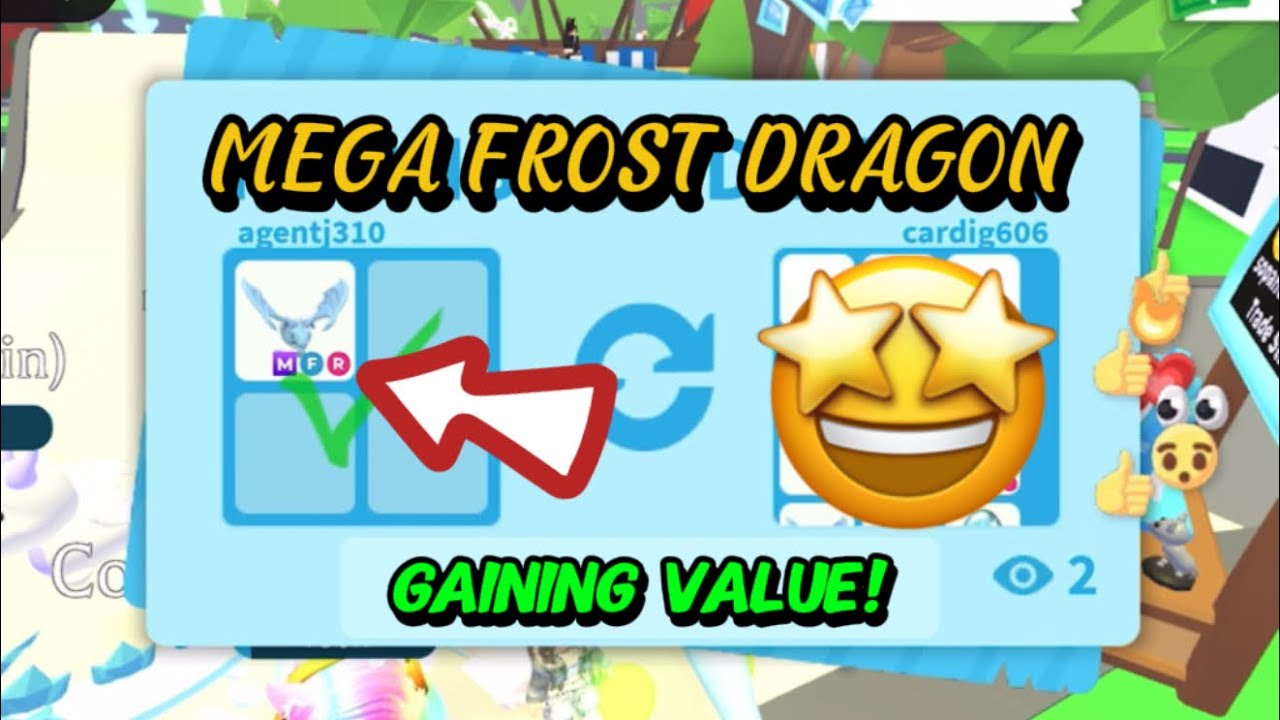 *Huge Win* I Traded My Mega Frost Dragon, Crow, & Evil Unicorn ...