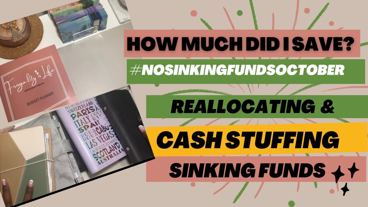 Reallocating Savings Challenges to Sinking Funds | How Much Saved? | # ...