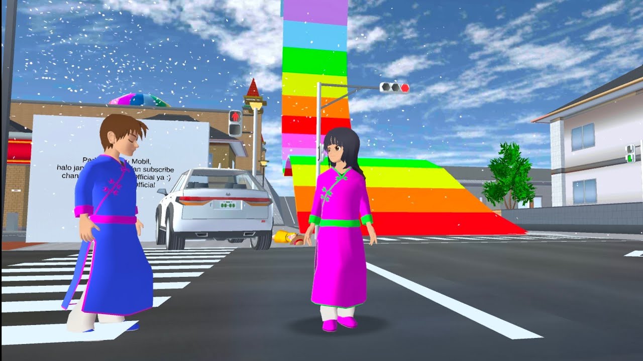 Yuta dan Mio Berhasil Melewati Parkour Setan di Kota Sakura | Drama ...