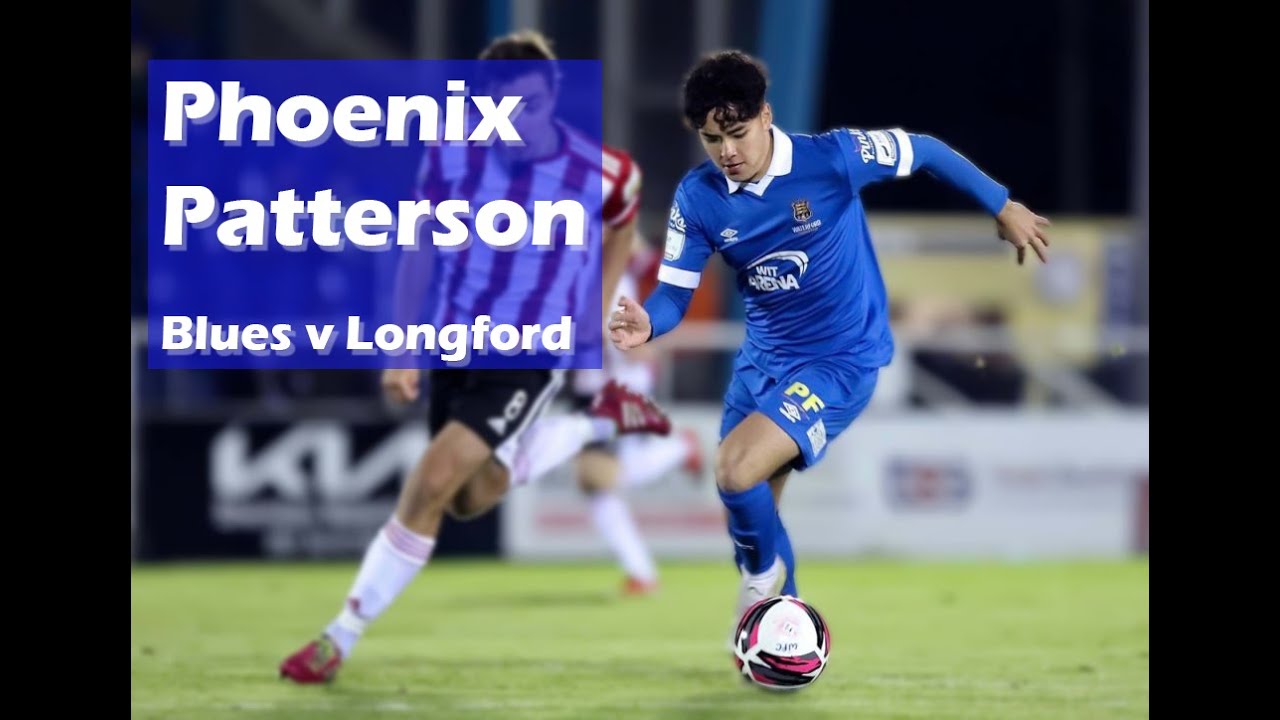 Phoenix Patterson | Longford Town v Waterford FC - YouTube