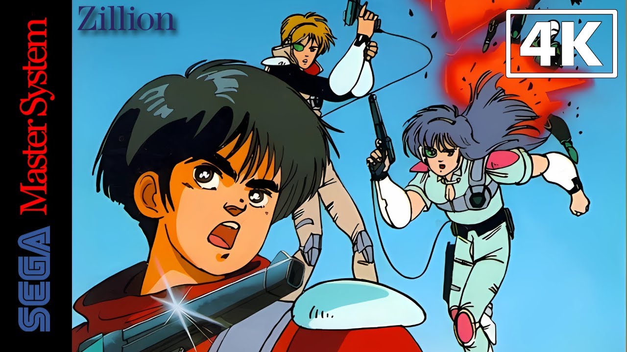 Zillion (Master System) Playthrough [4K] - YouTube