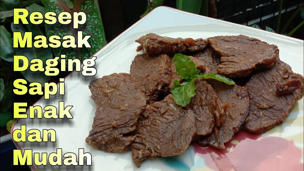 Daging Sapi Goreng Asam Lezat dan Mudah Buatnya - YouTube