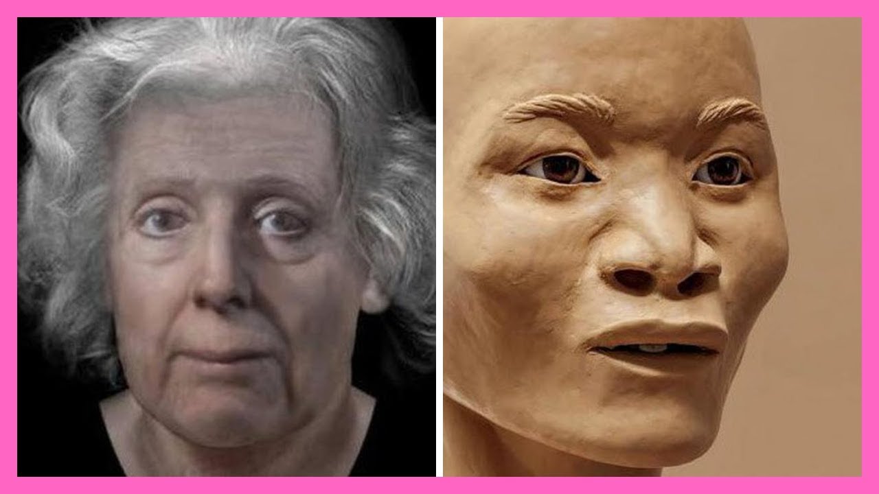 Top 10 Ancient Facial Reconstructions Of Fascinating Women - YouTube