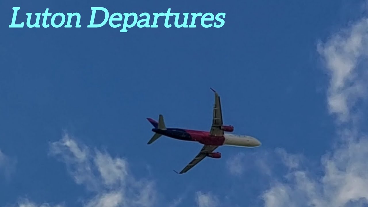 Sunny Luton R26 Departures - YouTube