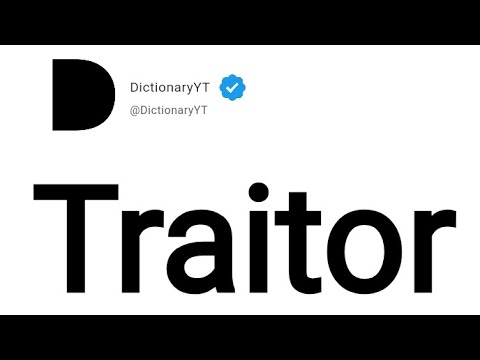 Traitor Meaning in English - YouTube