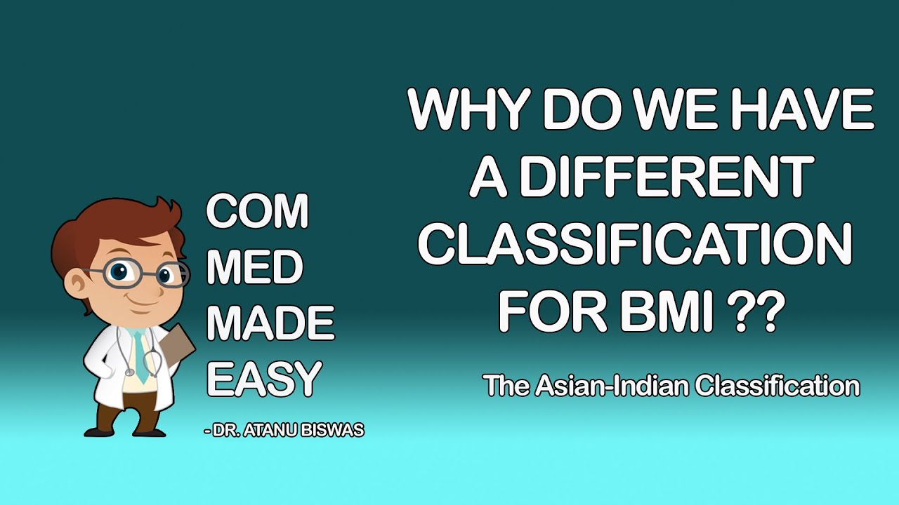 Asian-Indian vs. WHO Classification of BMI | CMME | - YouTube