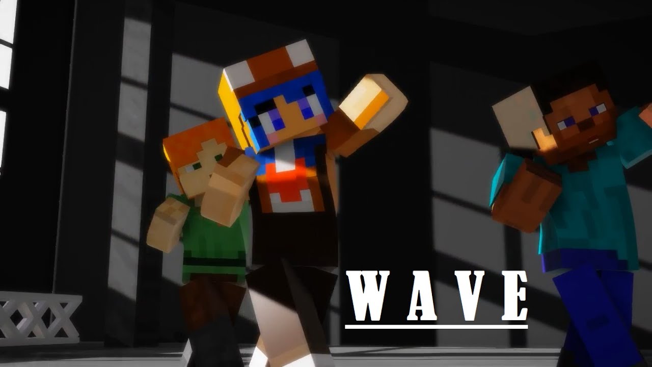 【Minecraft MMD】WAVE - YouTube