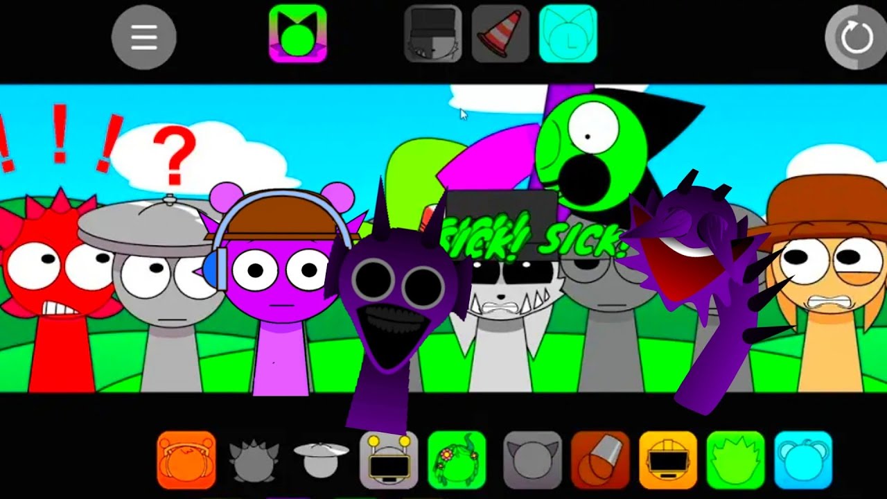 Sprunki Incredibox with New OC Pyramixed but Secret Character - YouTube