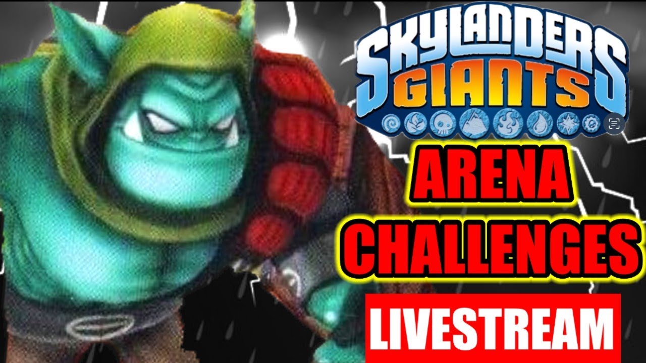 [LIVE] Brocks Arena Challenges! Skylanders Giants | Saving Skylands ...