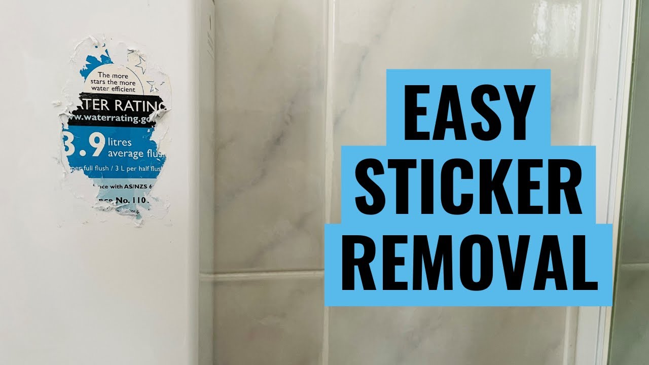 Easy Sticker / Label Removal | DIY - YouTube