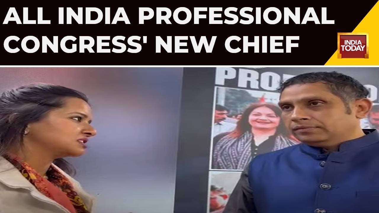 All India Professional Congress' New Chief Praveen Chakravarty Speaks ...