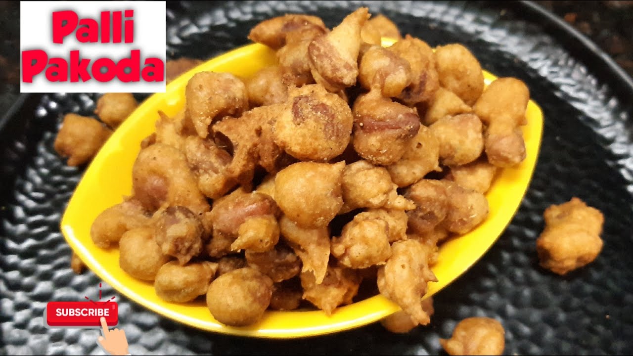 palli pakoda in telugu|Home made palli pakoda recipe|palli pakoda by ...