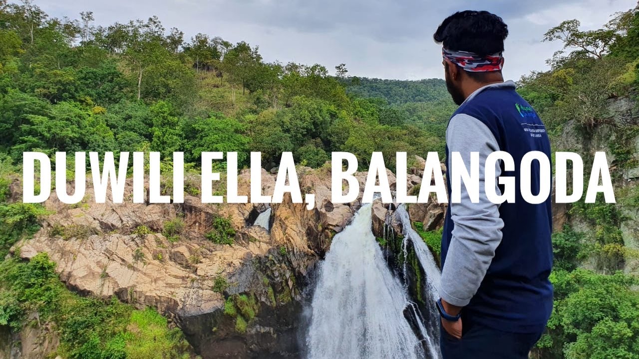 Duvili Ella waterfall, Balangoda, Sri Lanka - YouTube