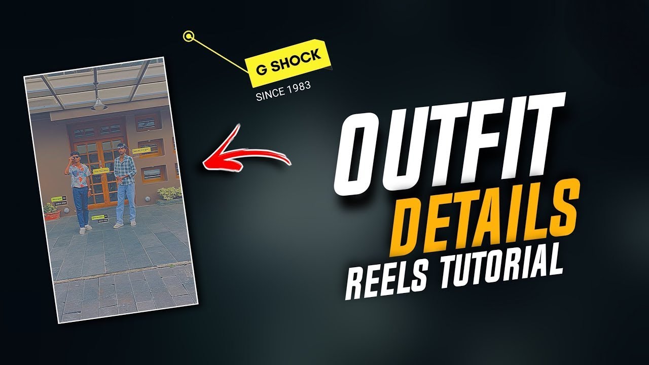 OUTFIT DETAILS REELS TUTORIAL | INSTAGRAM REELS TRENDING TUTORIAL ...