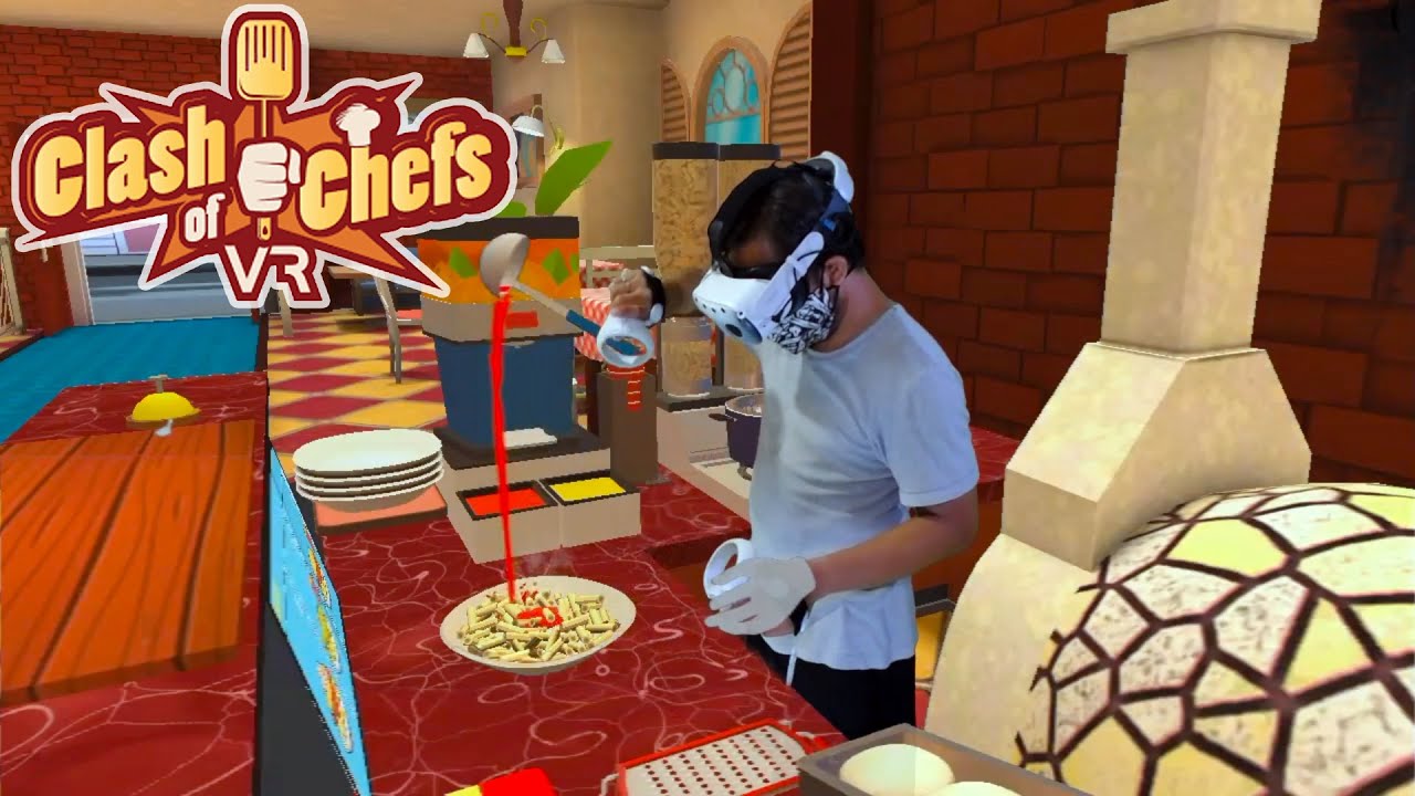 Mixed Reality Jadi Koki Di Restoran Cepat Saji | CLASH OF CHEFS VR | Meta Quest + @liv QoPC ...