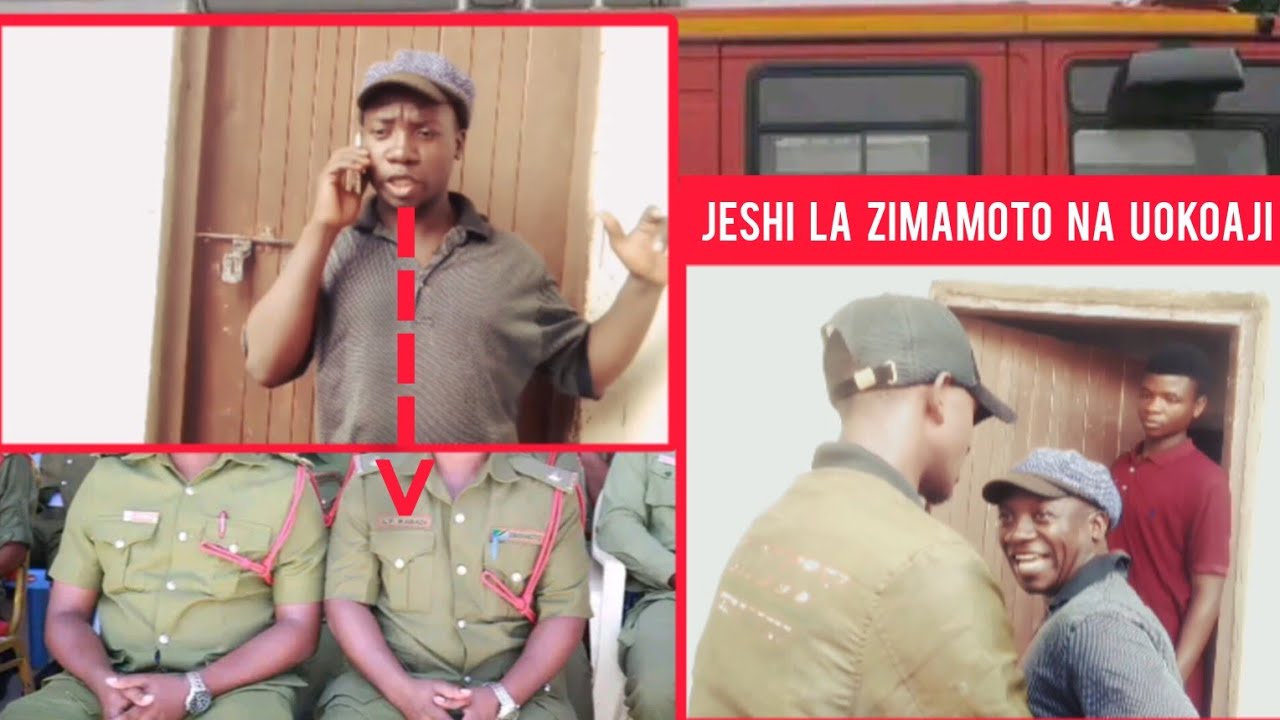 ALIVYO WAPIGIA SIMU JESHI LA ZIMAMOTO NA UOKOAJI : JAMWA - YouTube
