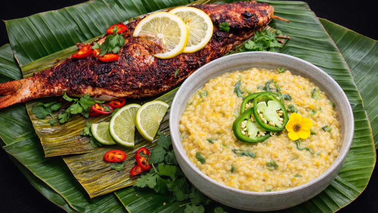 Whole snapper & kitchri, Guyanese style #guyana #carribbean #cooking # ...