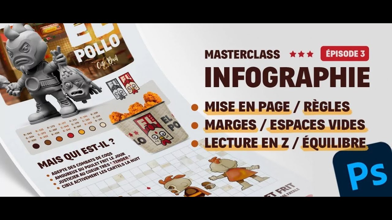 Tuto Comment concevoir une infographie pour créer l'impact ? - YouTube