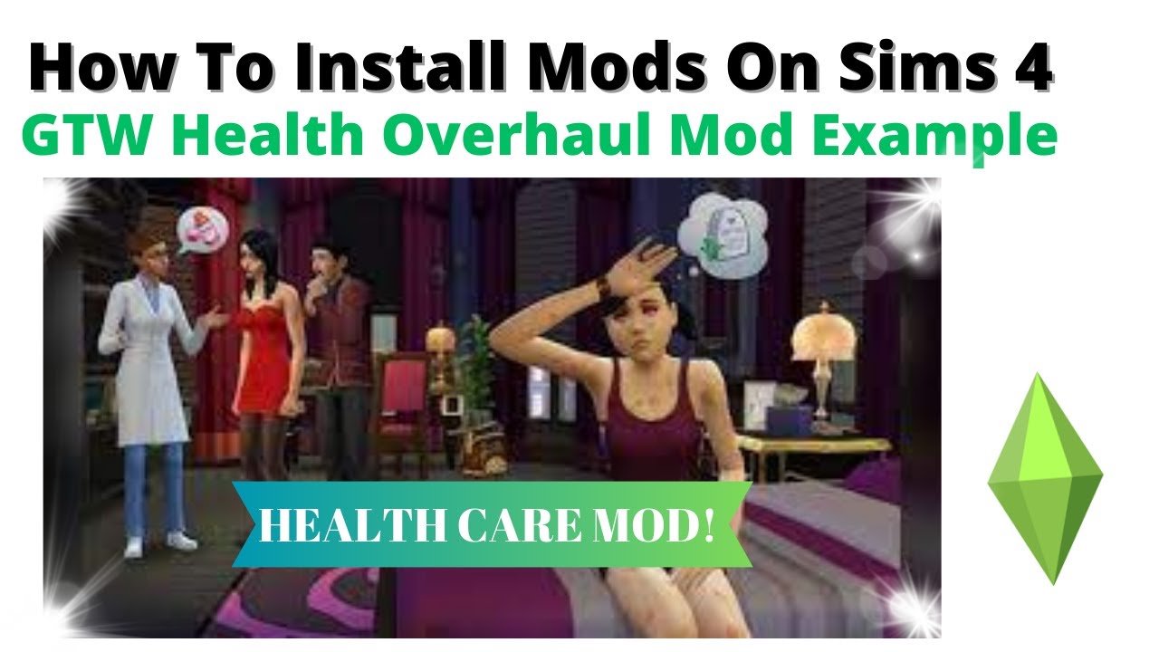 How To Install GTW Health Overhaul Mod For Sims 4 | 2023 - YouTube