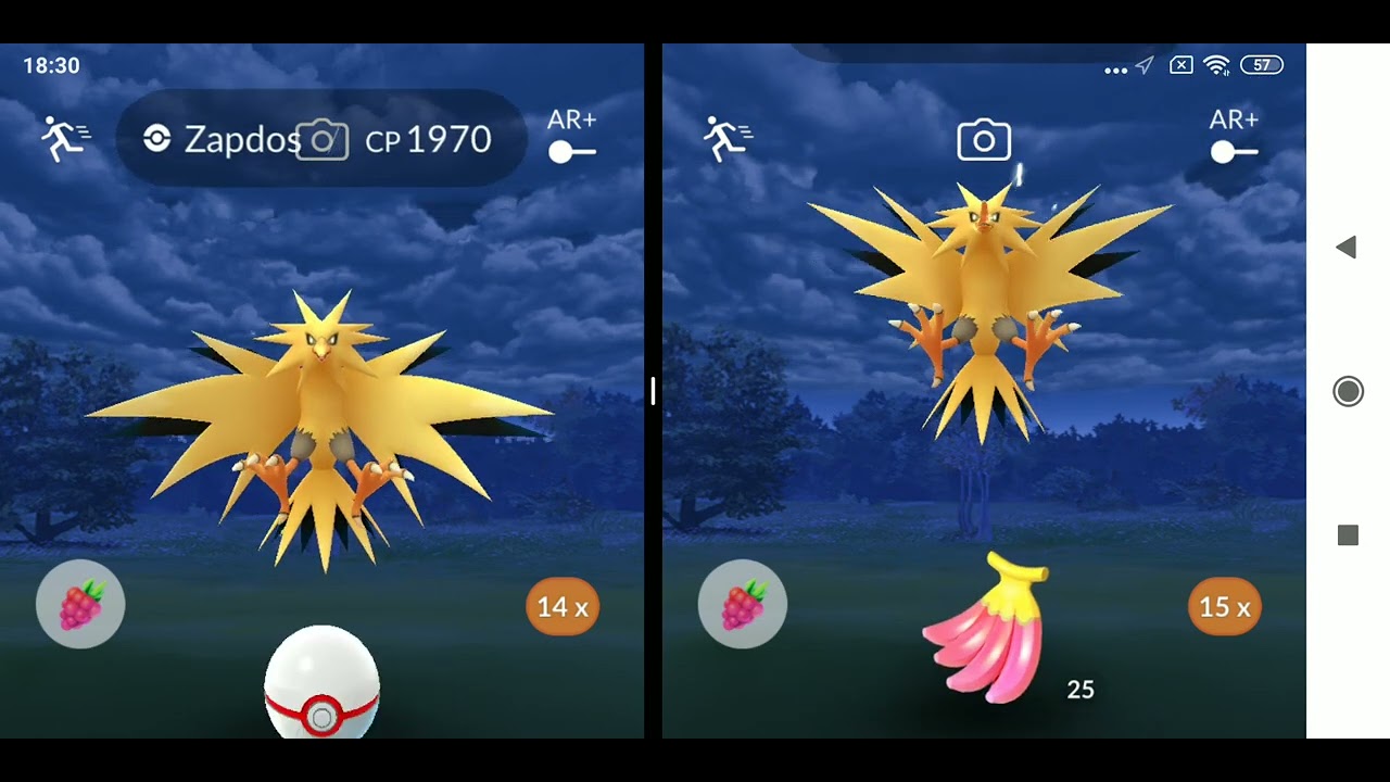 Raid Perfect & Shiny Zapdos Pokemon Go Part 12 - YouTube