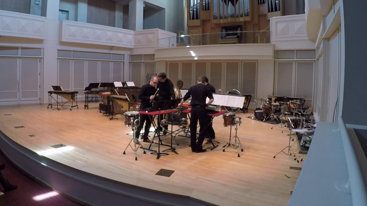 IU Percussion Ensemble - “Rock Paper Scissors” by Russell Wharton - YouTube
