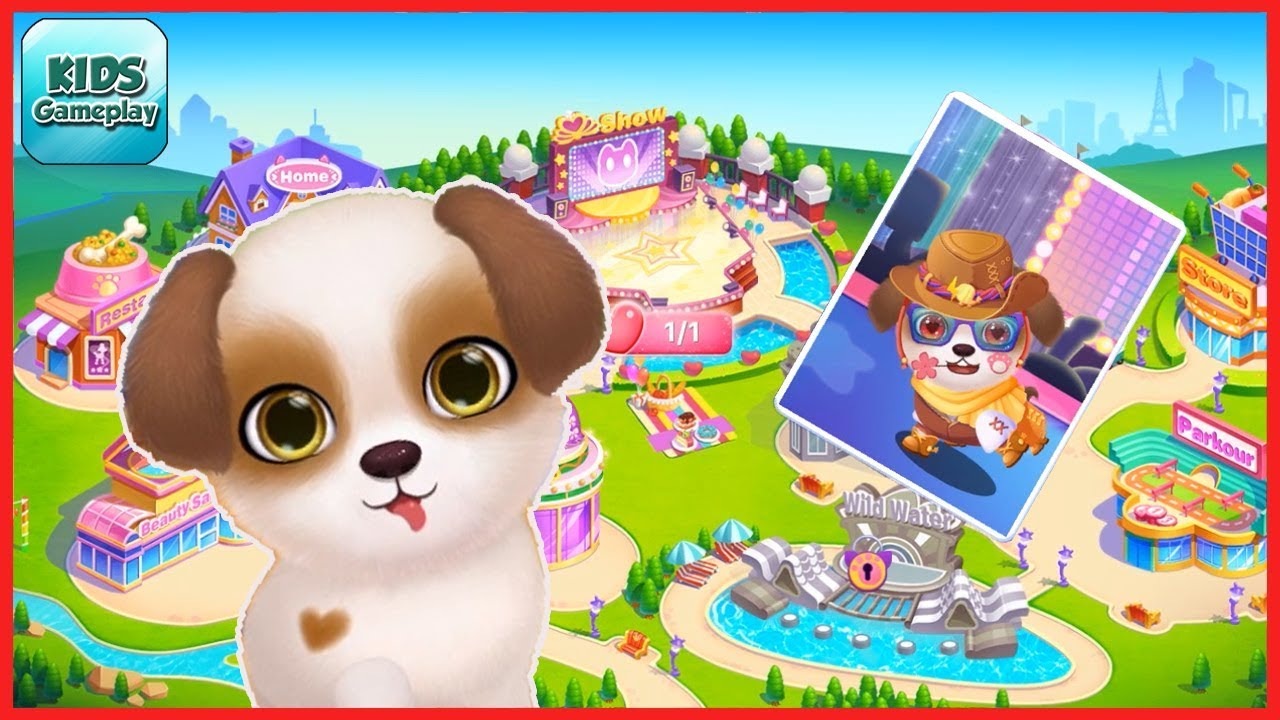 My Puppy Friend - Cute Pet Dog Care Games - Fun Pet Care Baby Games for ...