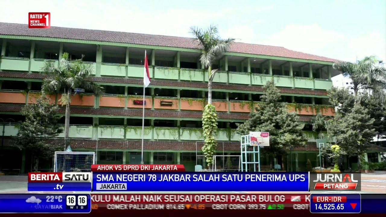 SMAN 78 Jakbar Mengaku Tak Tahu Harga UPS - YouTube