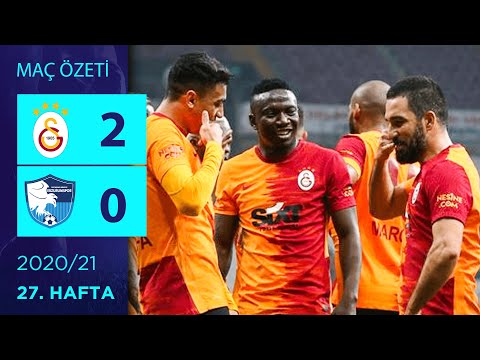 ÖZET: Galatasaray 2-0 BB Erzurumspor | 27. Hafta - 2020/21