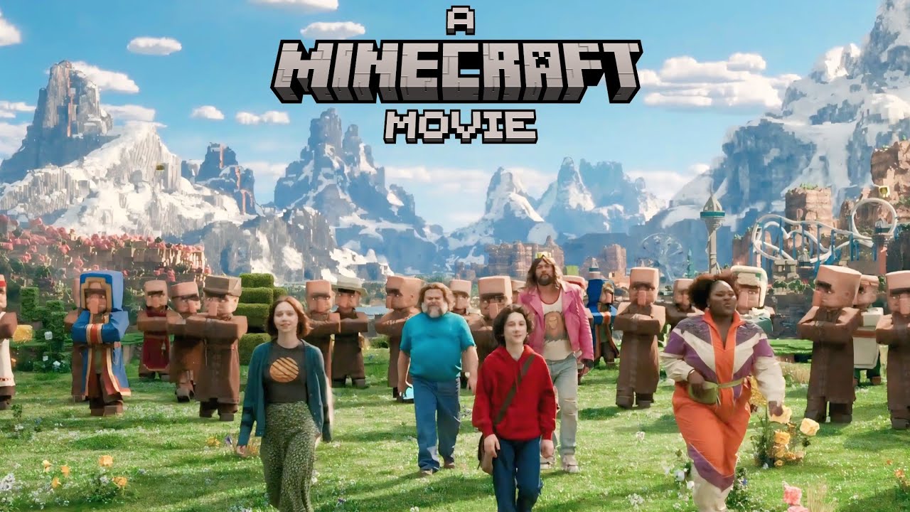 MINECRAFT MOVIE Madness in Hindi! #minecraft #movie #trailer - YouTube