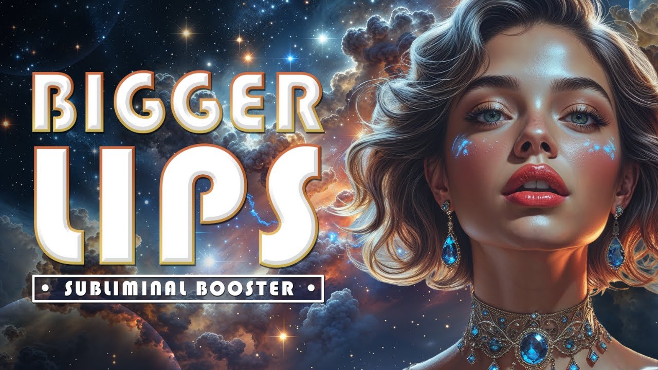 Bigger Lips Subliminal Booster Manifest Plump, Full Lips & Natural Lip ...