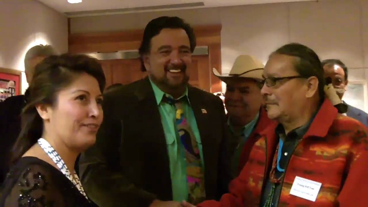 NM Rep. Sandra Jeff Visits with Navajo Nation Members and Go - YouTube