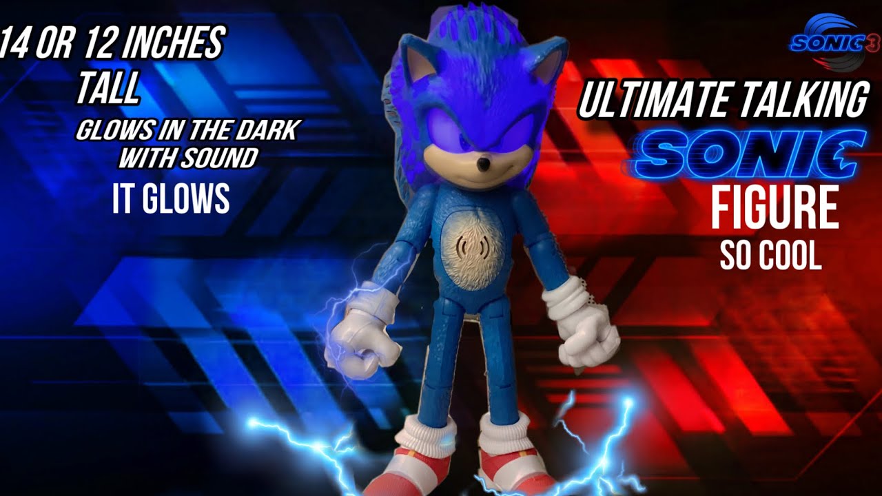 I thought the ultimate, talking sonic figure review - YouTube