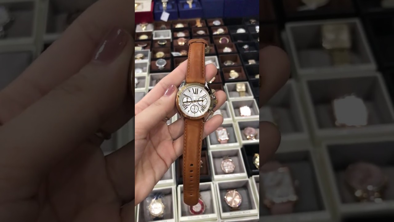 Michael Kors Two-Tone Bradshaw Mini Watch MK2301 - YouTube