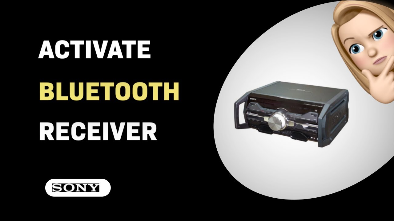 How to Activate Bluetooth on Sony HCD-SH2000 Receiver - YouTube