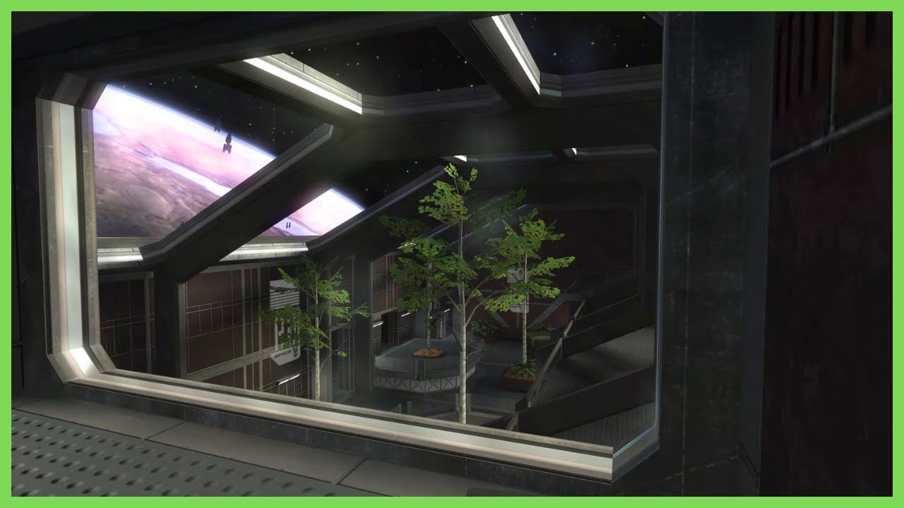Halo 2: Cairo Station Relaxing Ambient Exploration | No HUD, No Combat ...