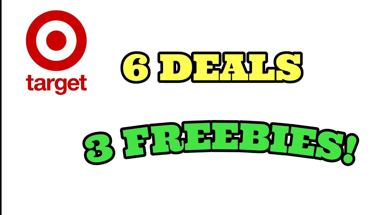 3 FREEBIES AT TARGET! REBATE LINK IN THE DESCRIPTION BOX! - YouTube