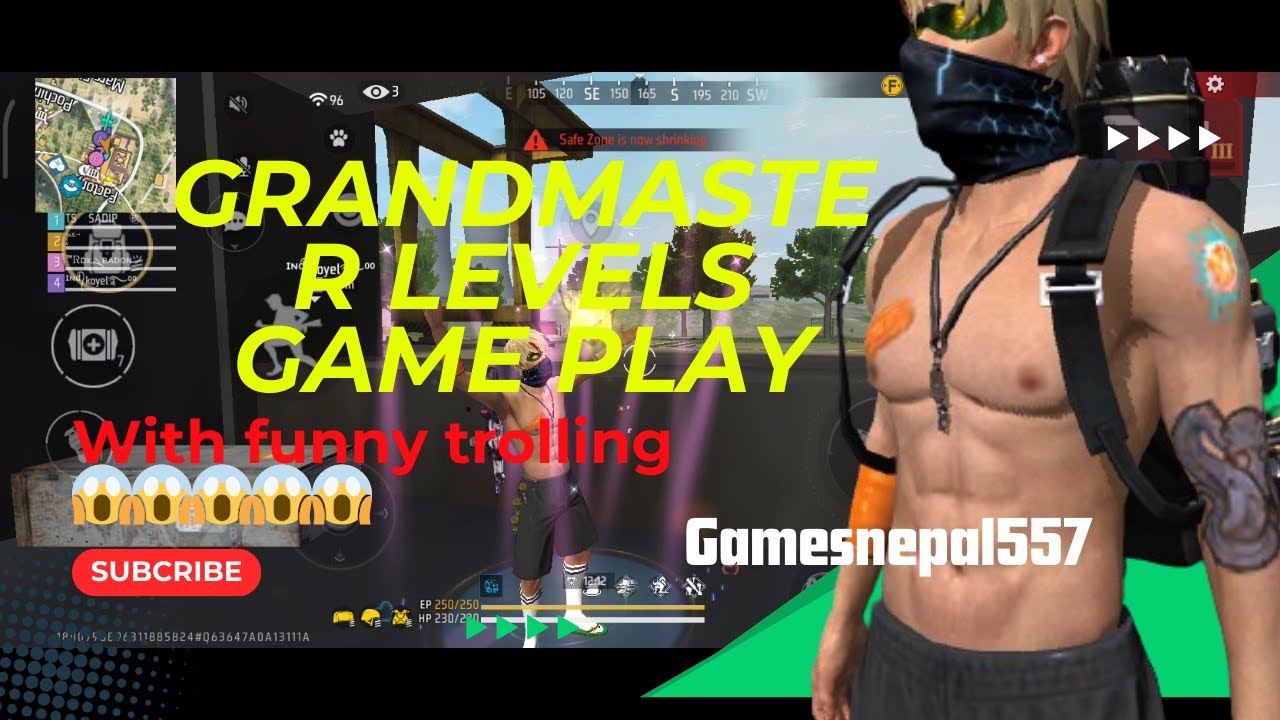 Grandmaster levels game play with trolling clip add. - YouTube