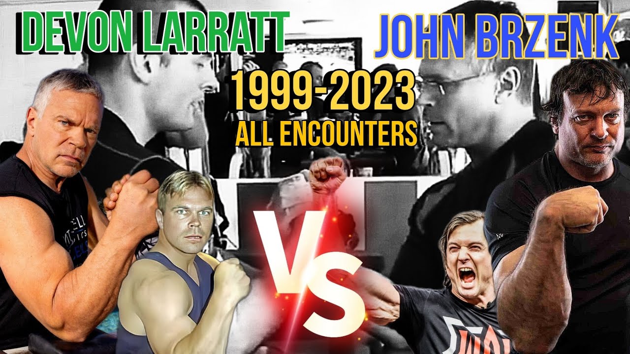 John Brzenk vs Devon Larratt All encounters '99-'23 - YouTube