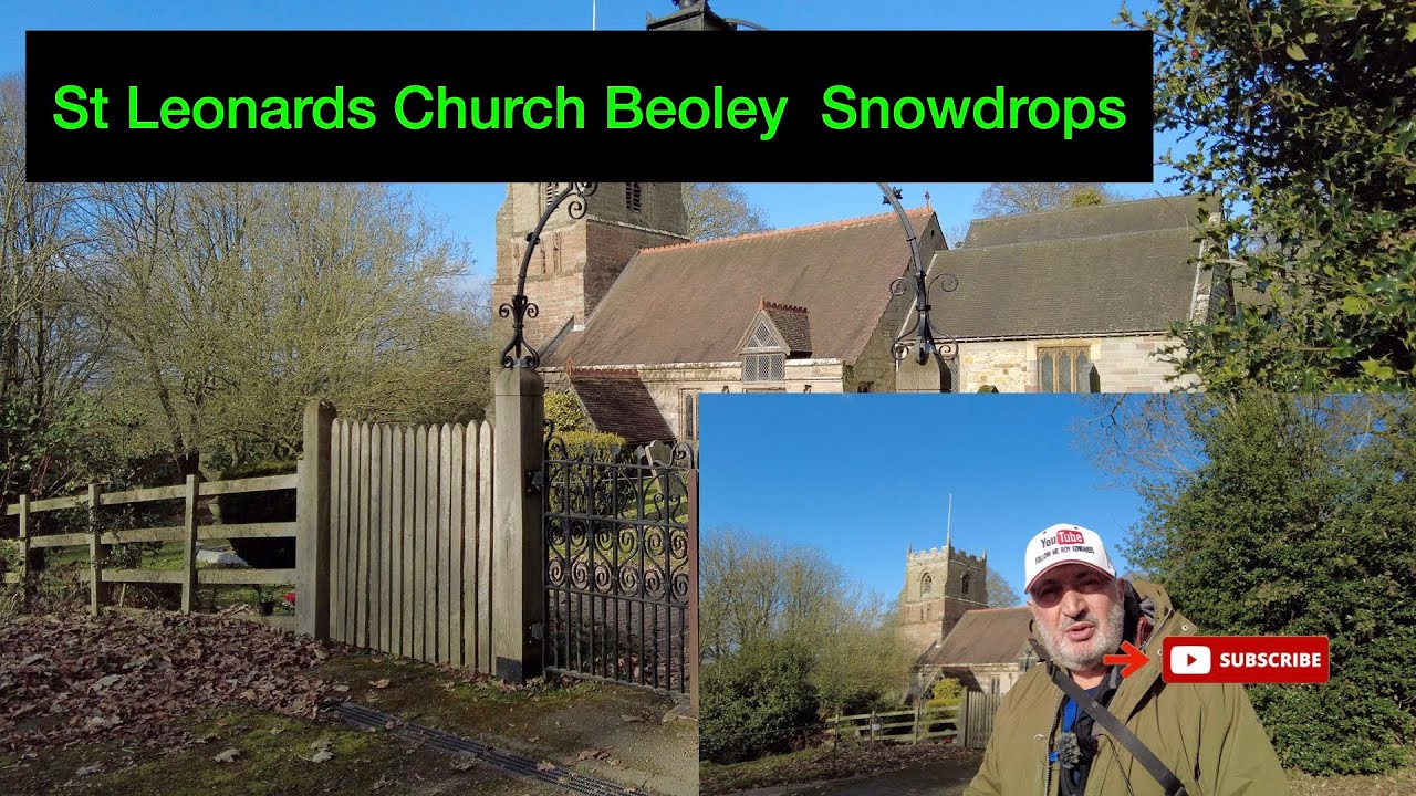 St Leonard's Church Beoley Snowdrops - YouTube