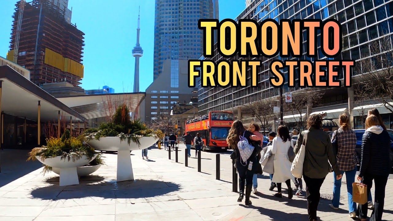 Toronto Walking Tour, Front Street Downtown Toronto Canada 🇨🇦 4K - YouTube