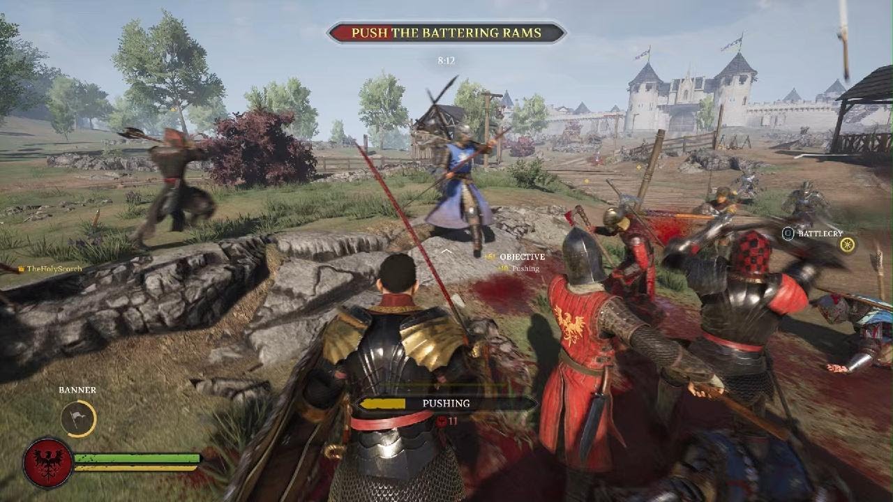 Chivalry 2 - The Fall of Lionspire - Cavalry Sabre Gameplay - YouTube